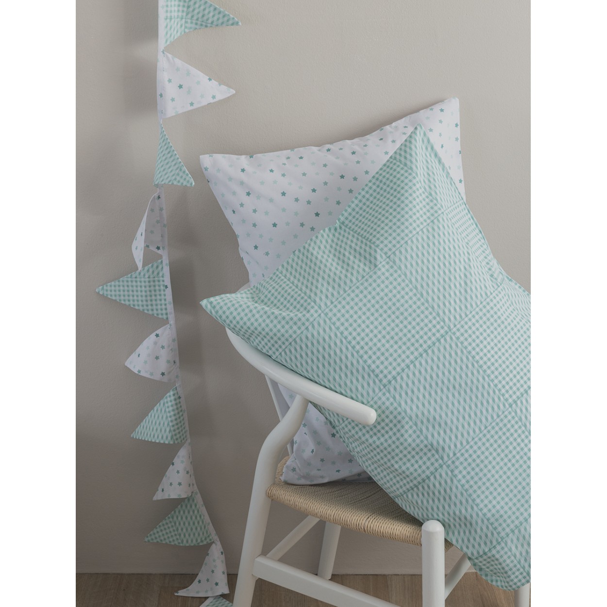 Διακοσμητικά σημαιάκια Bon Bon 240cm BB100-BB101 Aqua Palamaiki